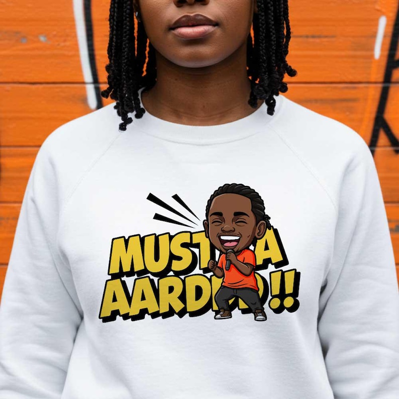 Cute Kendrick Lamar Mustard PNG SVG, Tv off Lyrics T-shirt Design ...