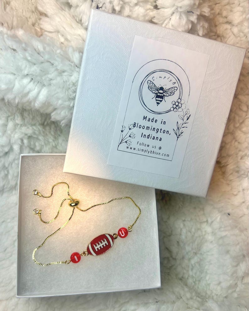 Indiana University Football Rose Bowl 2026 Champions Earrings and ...