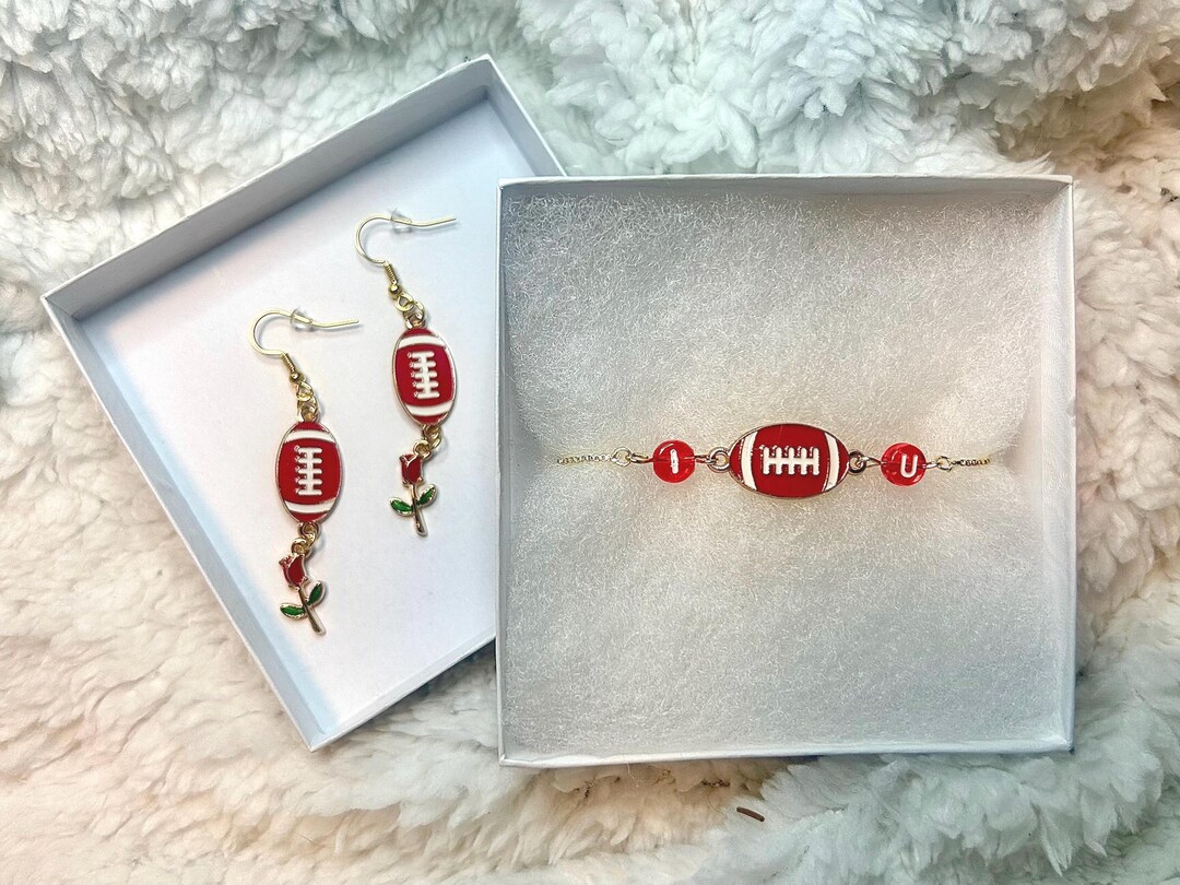 Indiana University Football Rose Bowl 2026 Champions Earrings and ...
