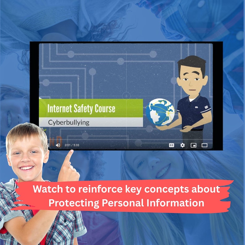 Internet Safety Poster for Kids - Say No to Cyberbullying | Digital ...
