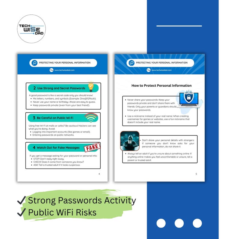 Internet Safety Worksheets for Kids – Fun & Educational Digital ...