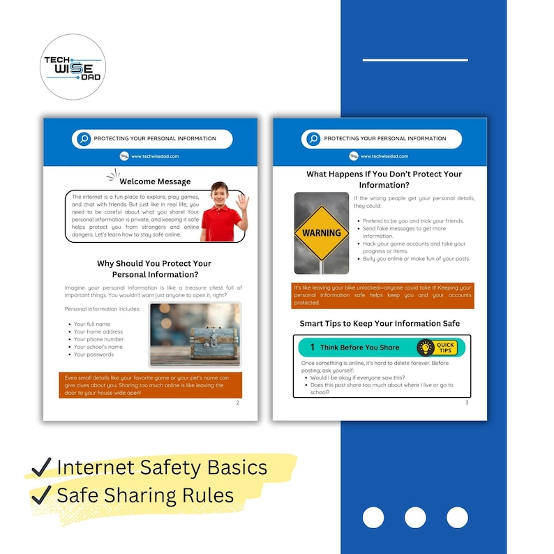 Internet Safety Worksheets for Kids – Fun & Educational Digital ...