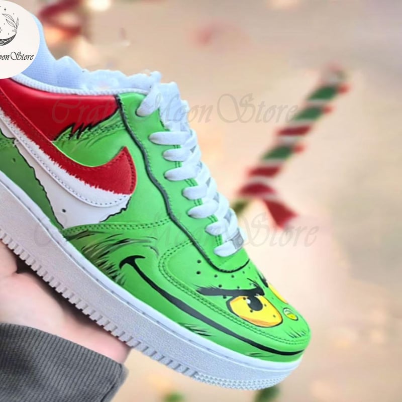 Grinch Shoes - Etsy