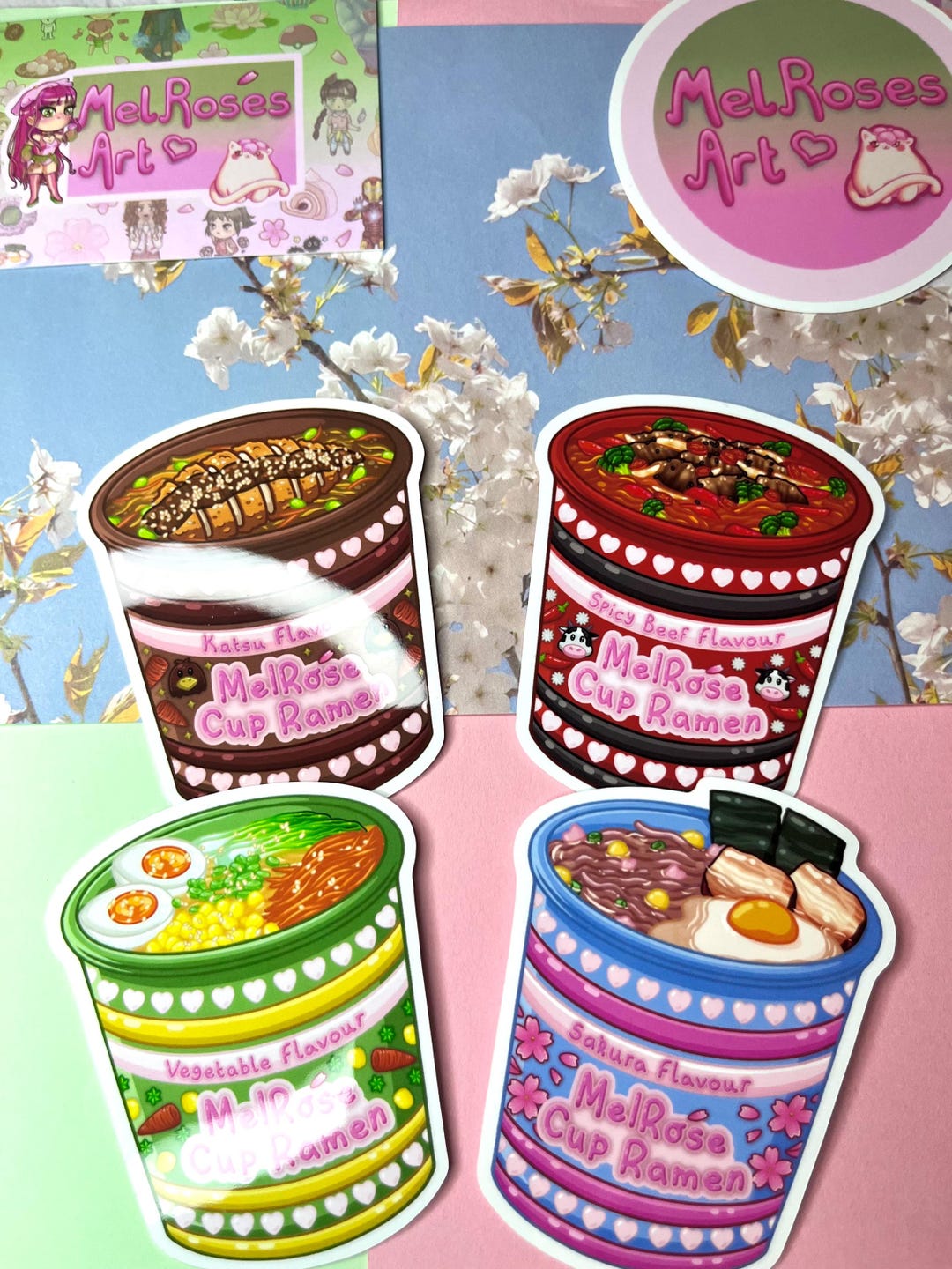 Snack/food Ramen Noodle Pot 3” Vinyl Sticker - Etsy