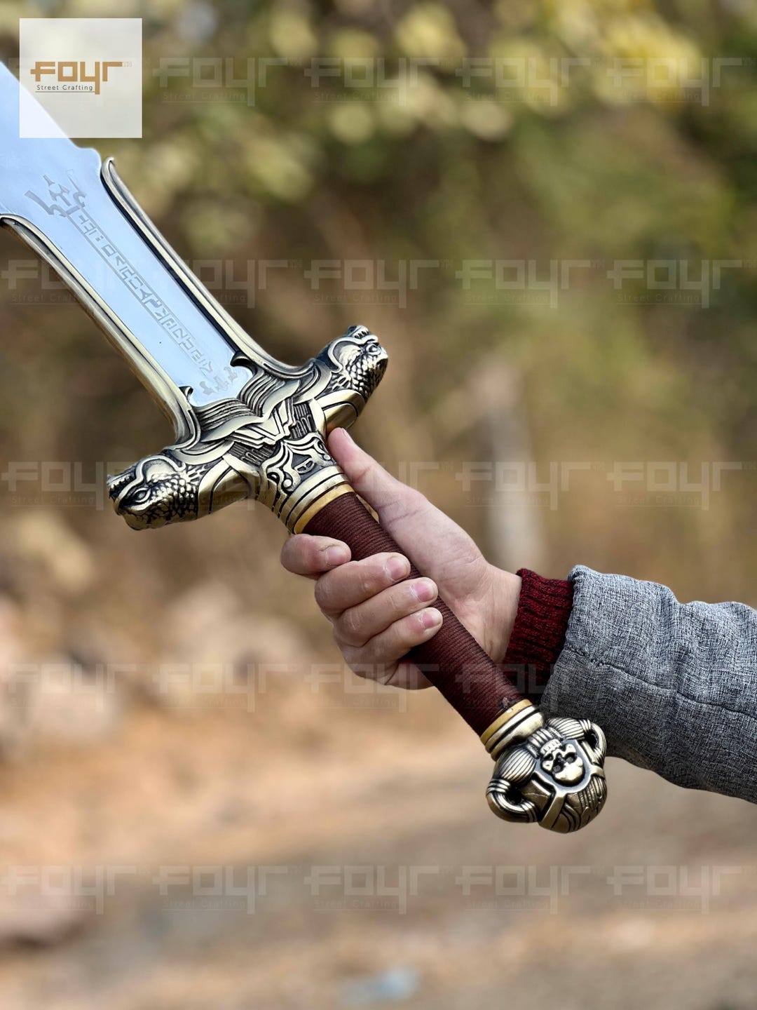 Conan the Barbarian Sword Replica – Stainless Steel Collectible Sword ...