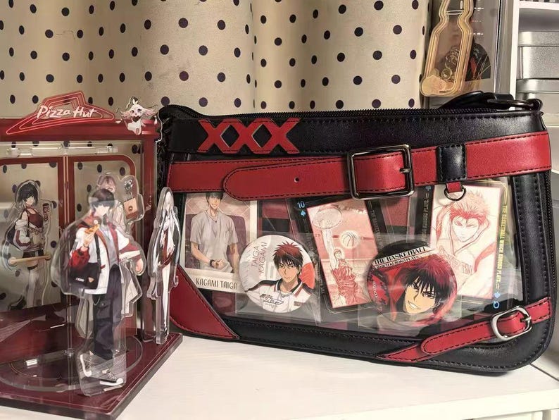Anime-themed Transparent Display Bag, Anime Collectible Storage ...