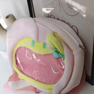 My Little Pony Fluttershy Transparent Bag Plush Backpack Cute Shoulder ...