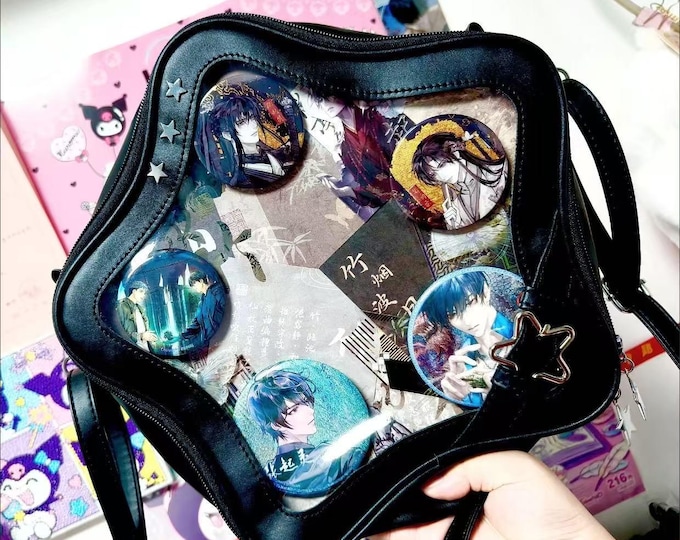 Haha Multi Fandom Ita Bag Go Brrr Meme Badge - Etsy