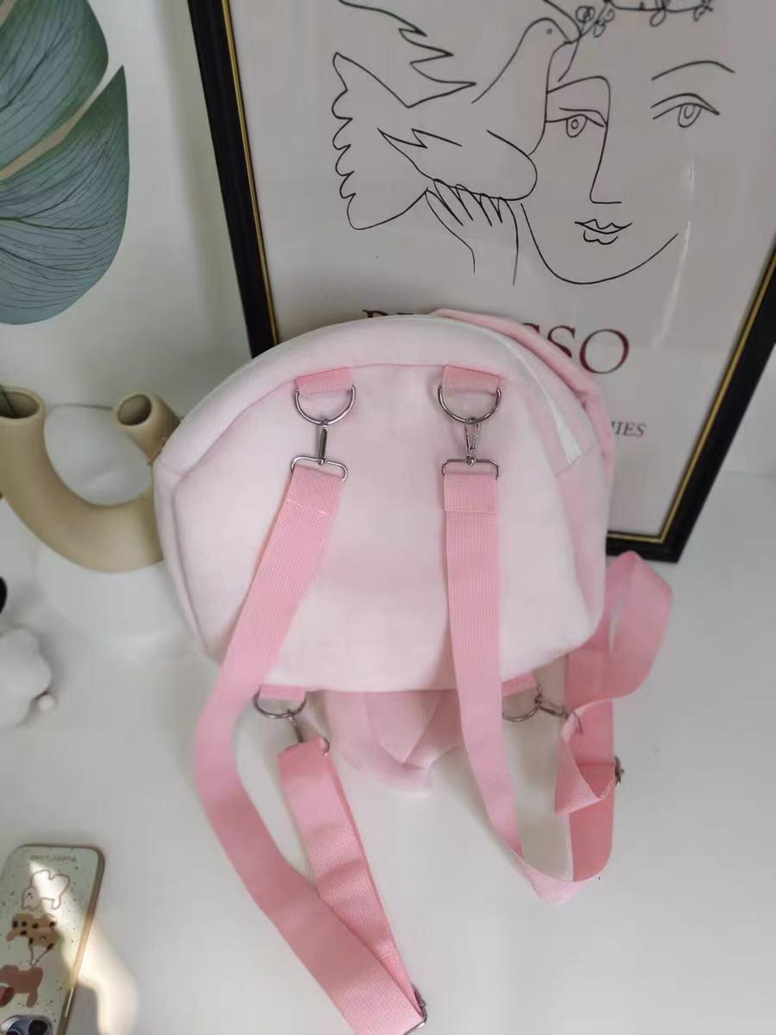 My Little Pony Fluttershy Transparent Bag Plush Backpack Cute Shoulder ...