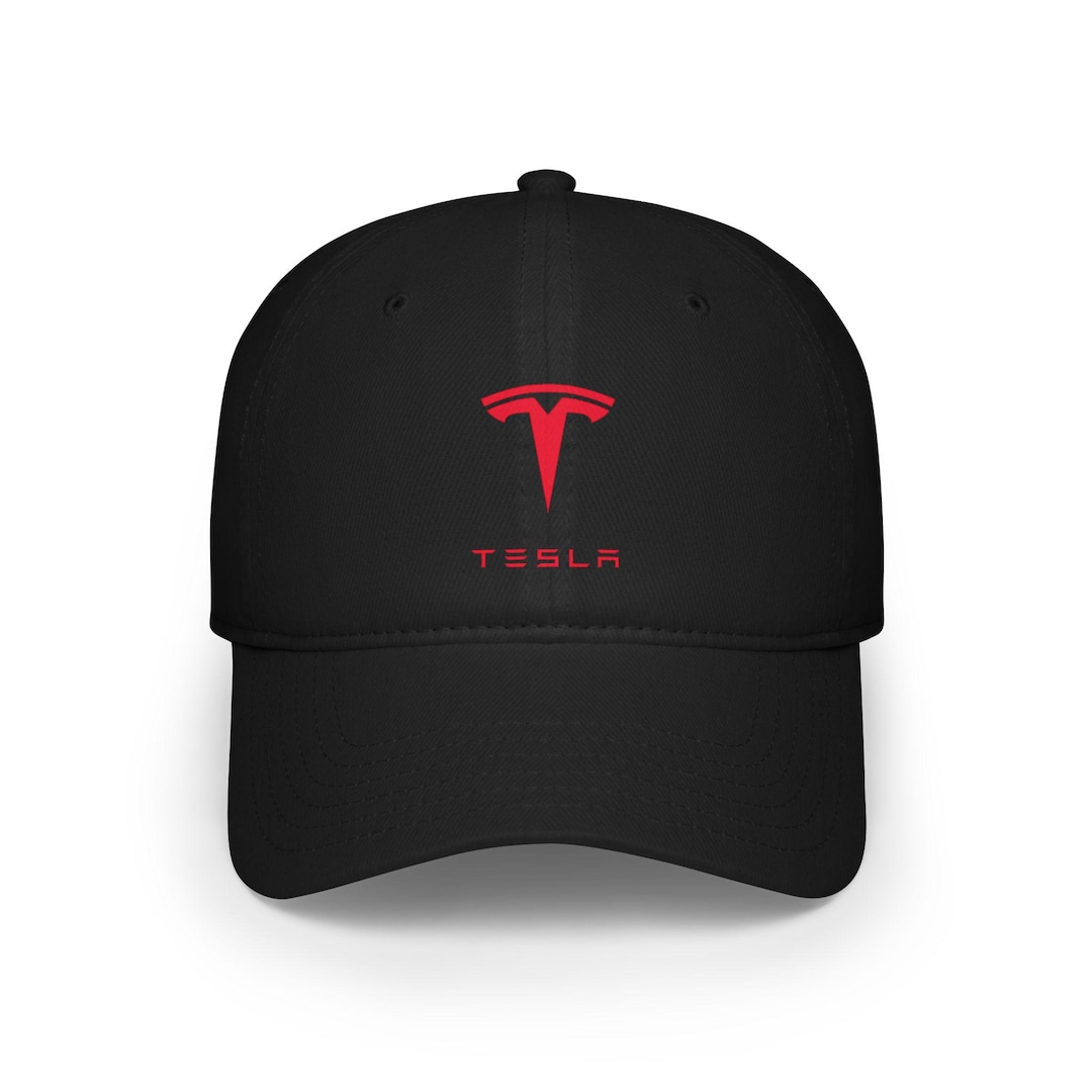 Embroidered Tesla Dad Hat YP Classics Classic Baseball Cap for Tesla ...