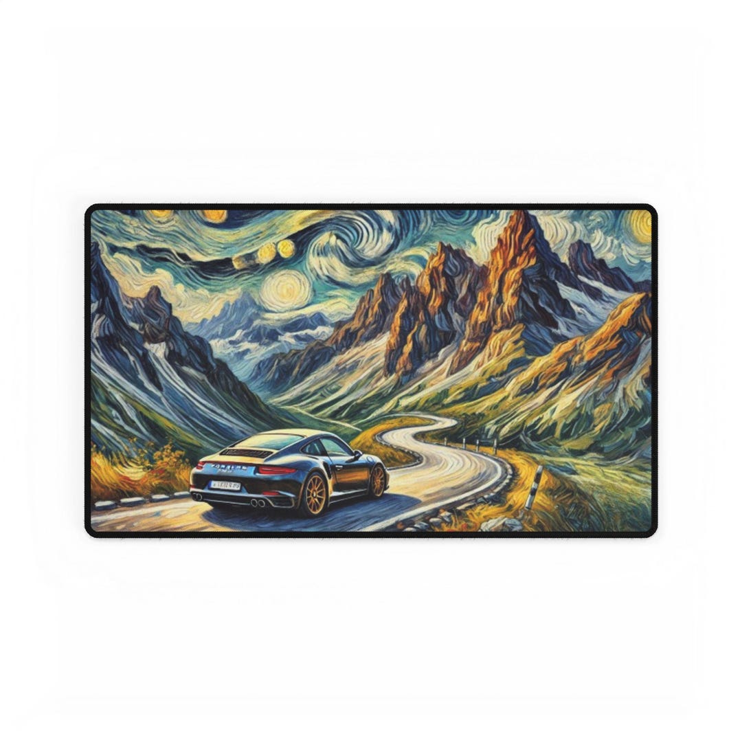 Gaming Mouse Pad Porsche 911 GT3 Sports Car Desk Mat Large Mouse Pad ...