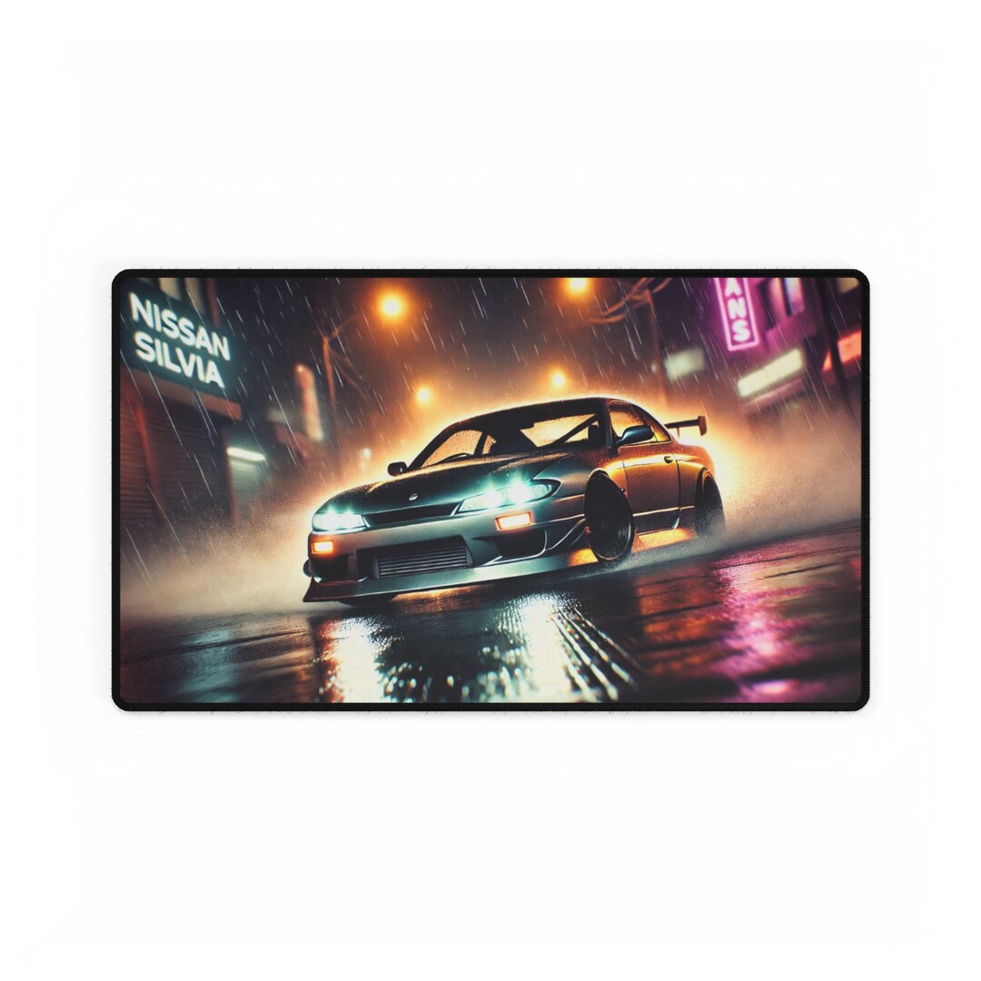 Gaming Mouse Pad Nissan Silvia JDM Large Desk Mat Racing Car Mouse Pad ...