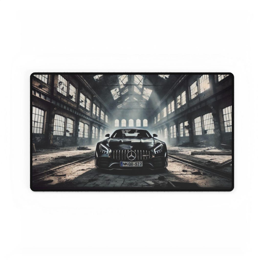 Gaming Mouse Pad Mercedes AMG GTR Large Desk Mat Racing Car Mouse Pad ...