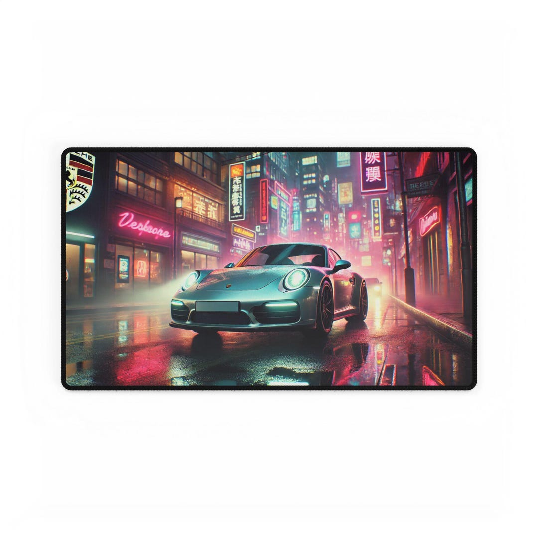 Gaming Mouse Pad Porsche 911 GT3 Sports Car Desk Mat Large Mouse Pad ...