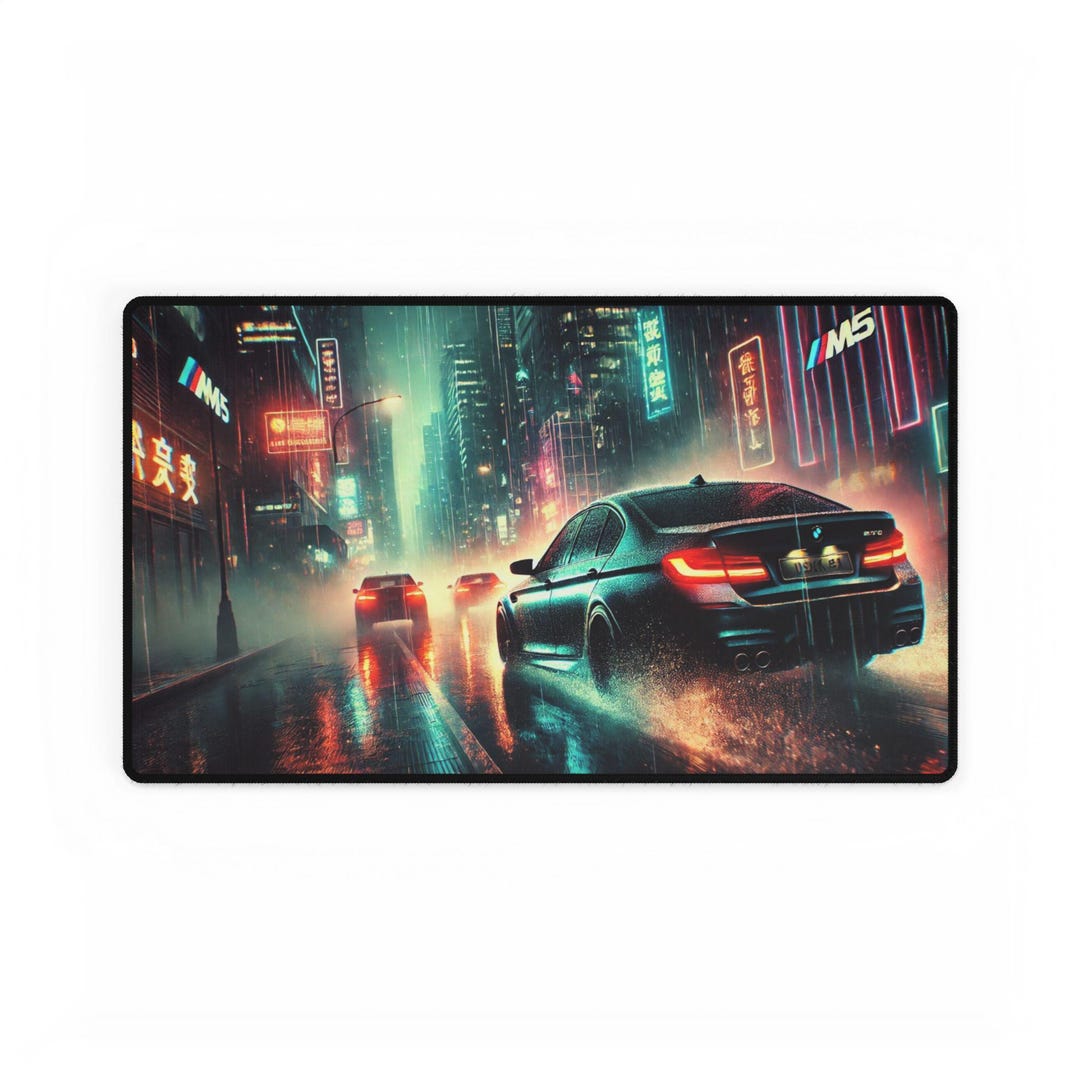 BMW M5 Gaming Mouse Pad Large Desk Mat Sports Car Mousepad Racing Car ...