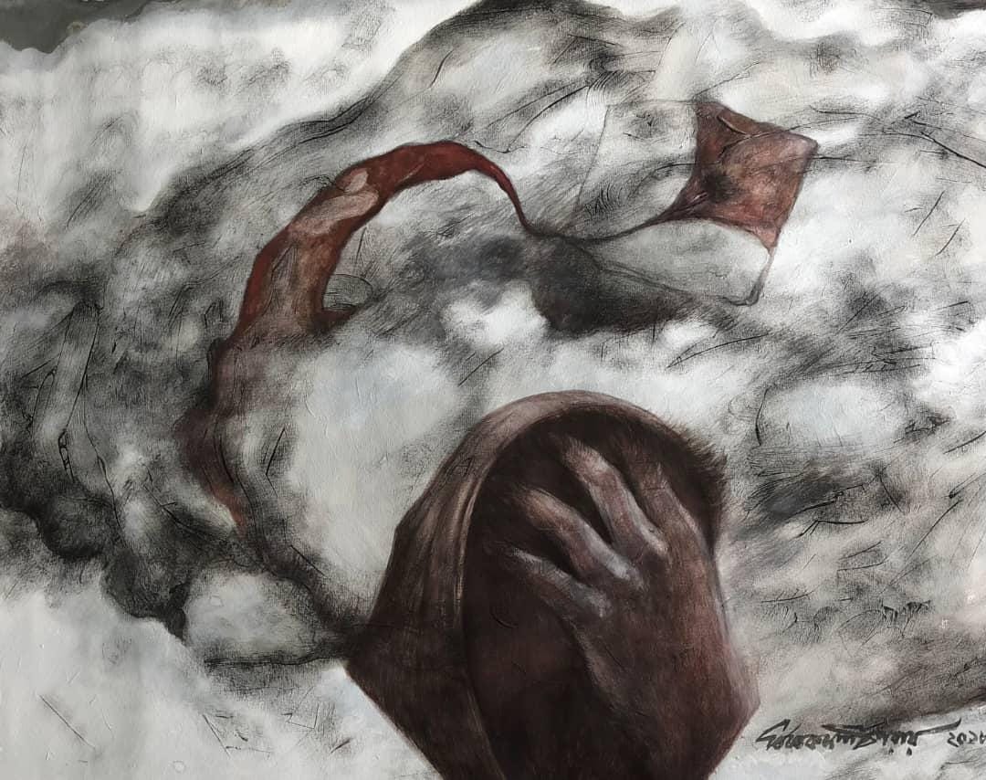 When I Was Frustrated Painting,conceptual Art of Emotional Release ...