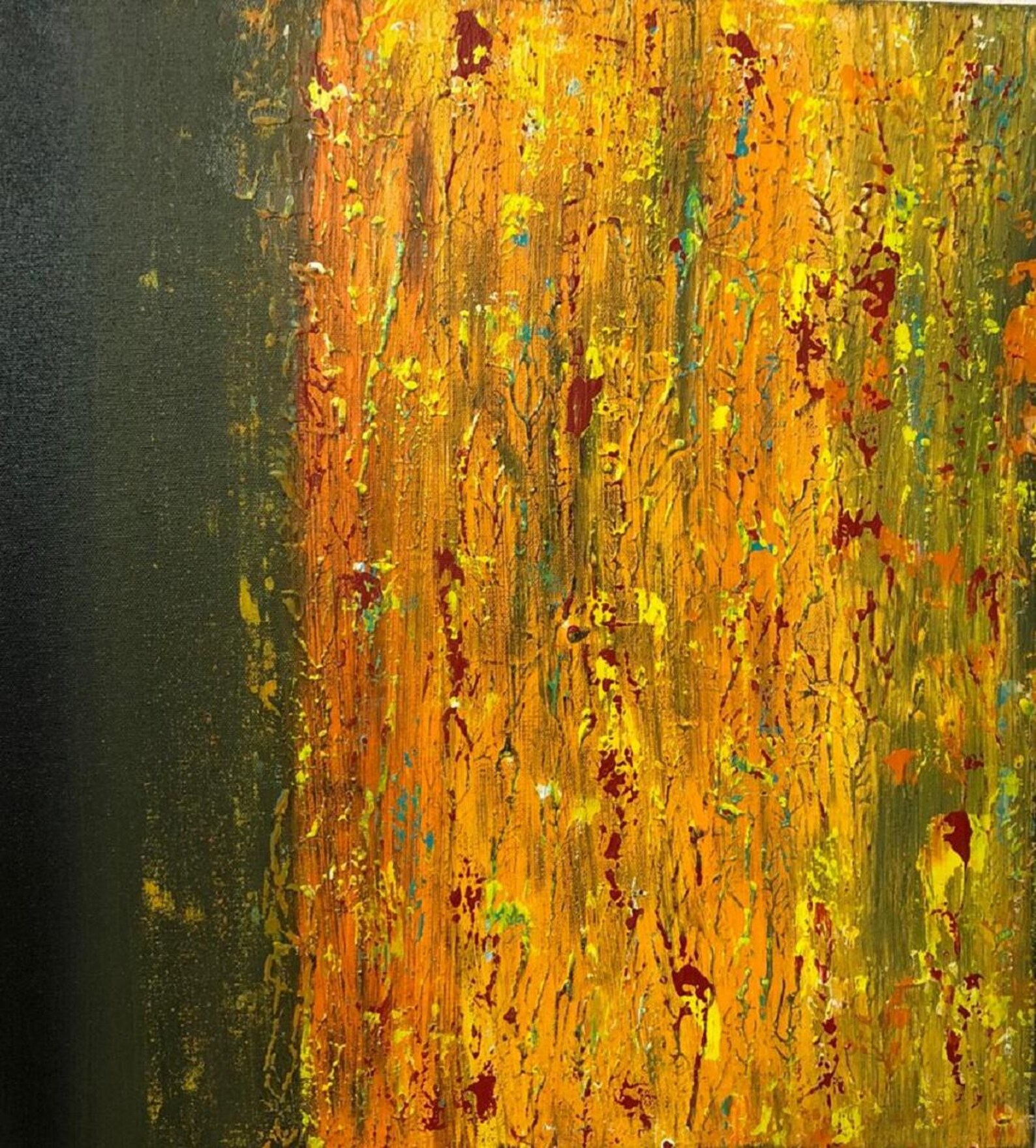 Fire Painting, Heat and Motion on Canvas, Where Flames and Imagination ...