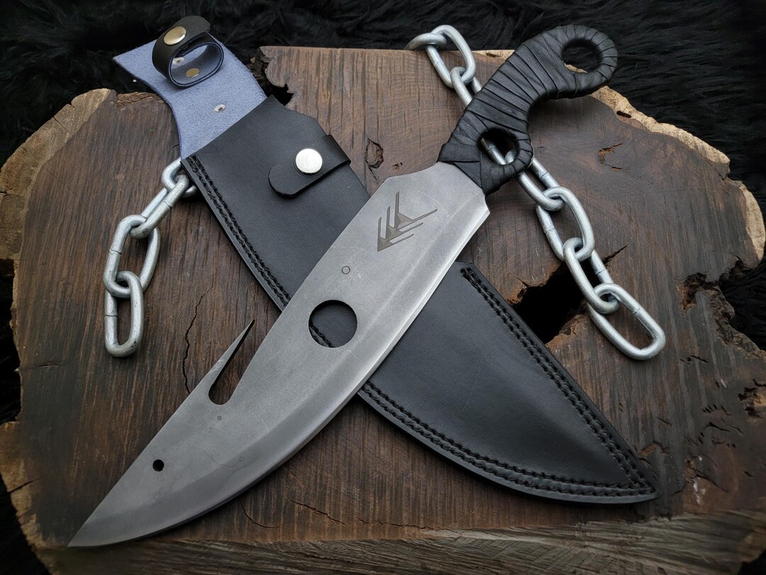 Destiny 2 Handmade Gun Slinger Replica Knife With Leather Sheath ...