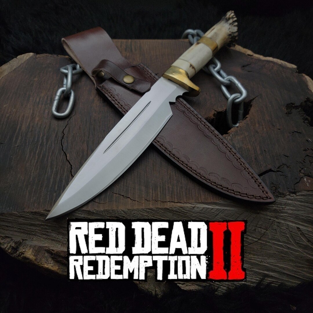 Famous Game Red Dead Redemption 2 Handmade Replica Knife Gaming Prop ...