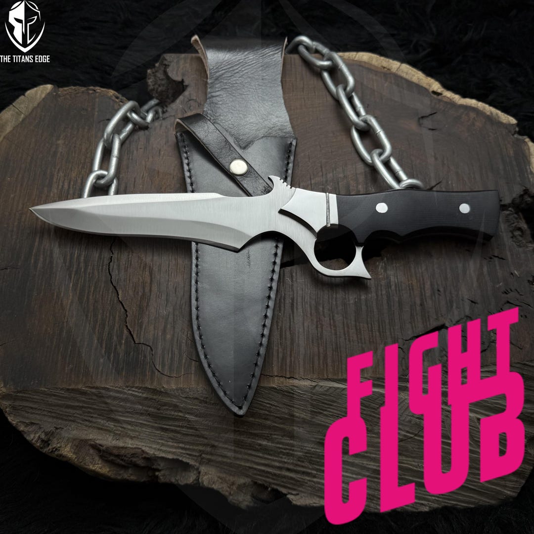 Famous Movie Fight Club Handmade Replica Knife | Brad Pitt Knife ...
