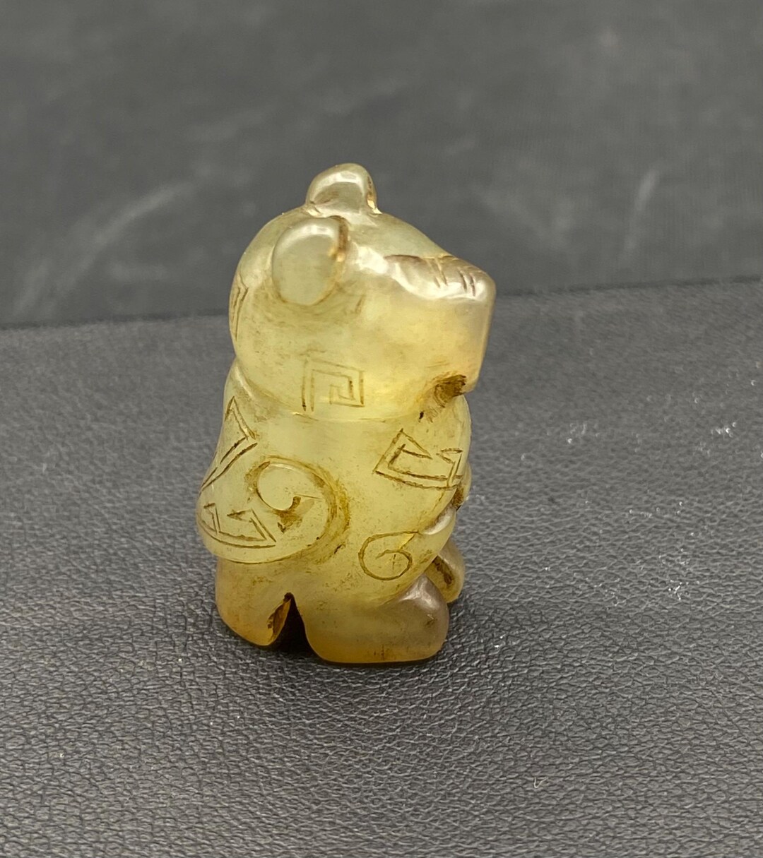 Rare Shangy Old Jade Carved Strange Bear Designed Jade Beads - Etsy
