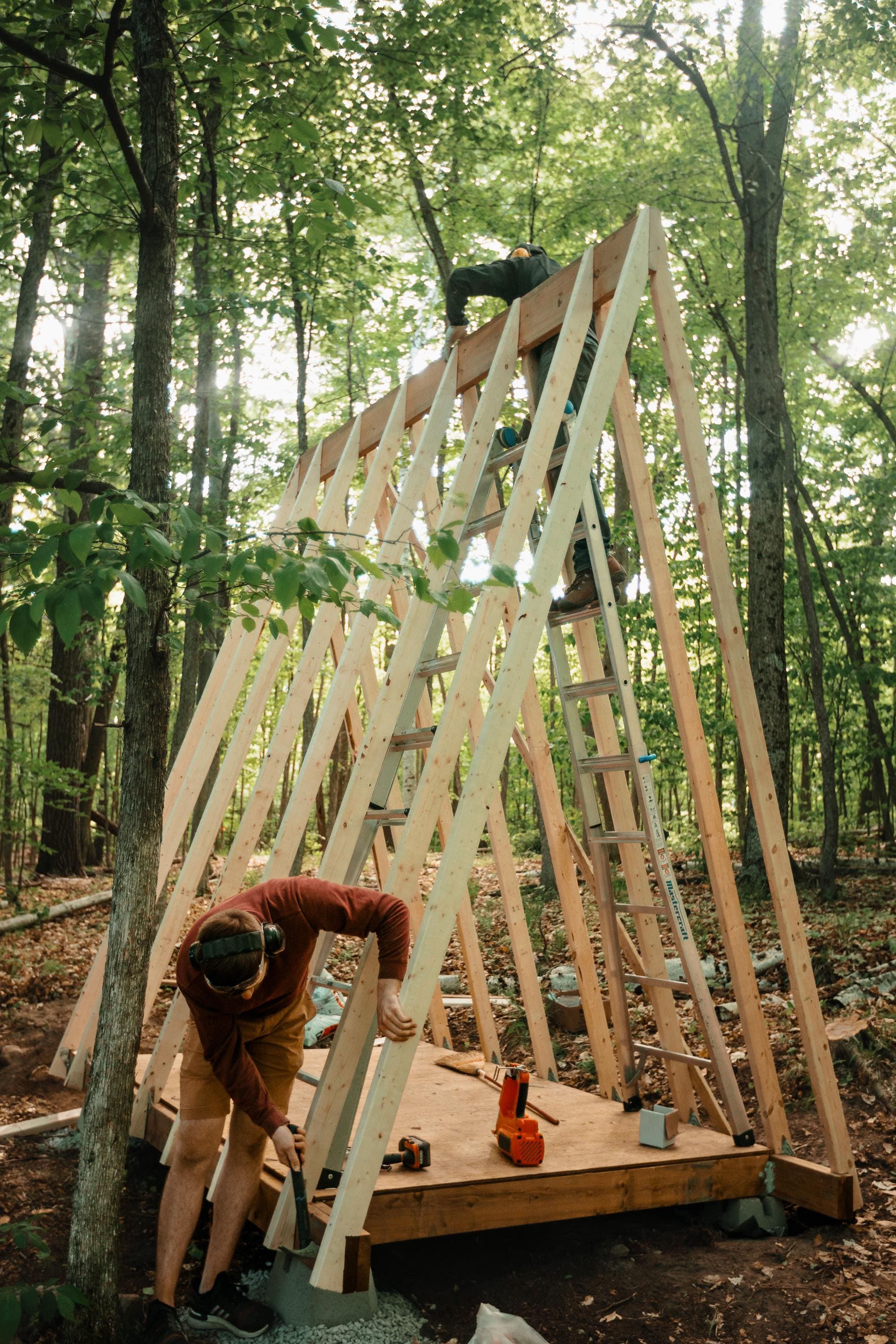 A-frame Plans - 6ft X 10ft - PDF and 3D With Material List - Etsy