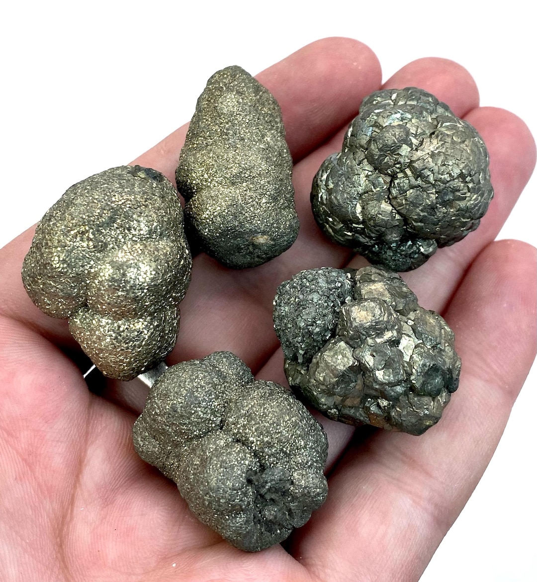 Natural Pyrite Cluster | Raw Fool's Gold Mineral Specimen (152 Gram) - Etsy