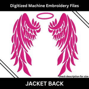 Wings Drawing on Jacket - Etsy