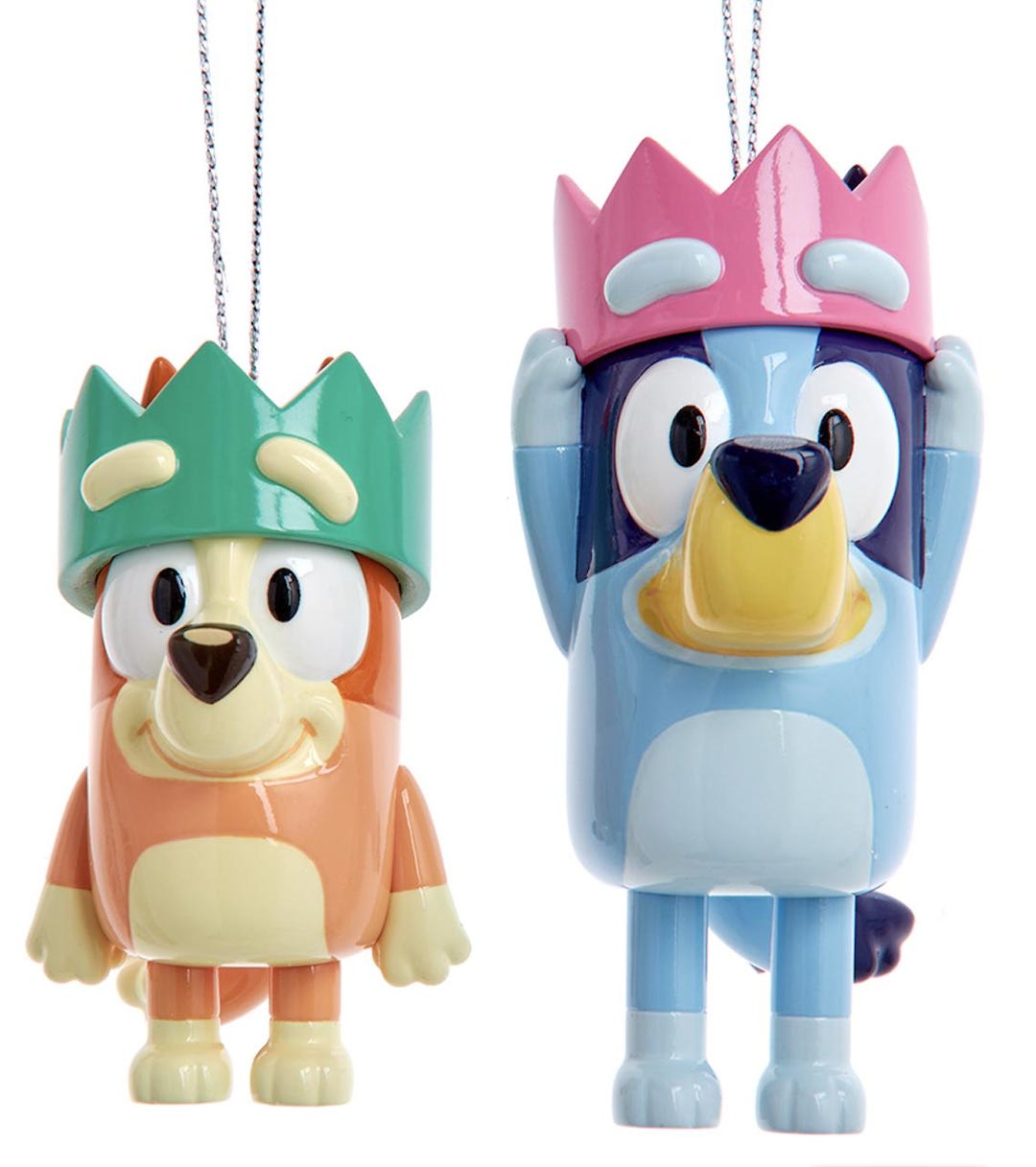 Bluey and Bingo Crown Ornament - Etsy