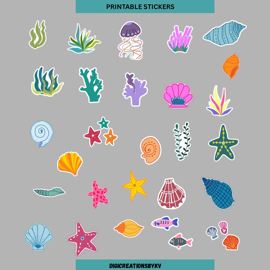 Under the Sea Clipart Images | Sea Png Icons | Under the Sea Printout ...