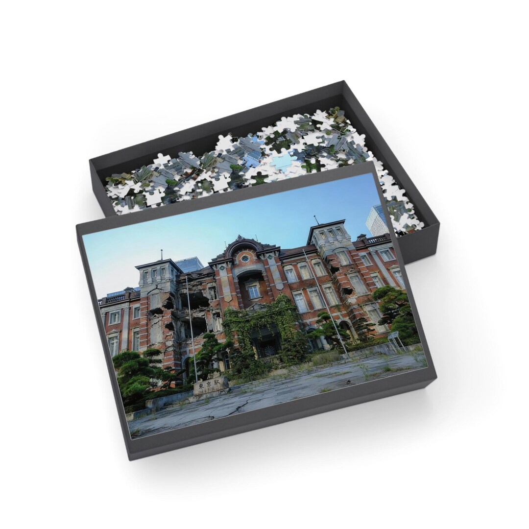 300 Years Later: Forgotten Tokyo Jigsaw Puzzle 1000 Piece Ruined City ...