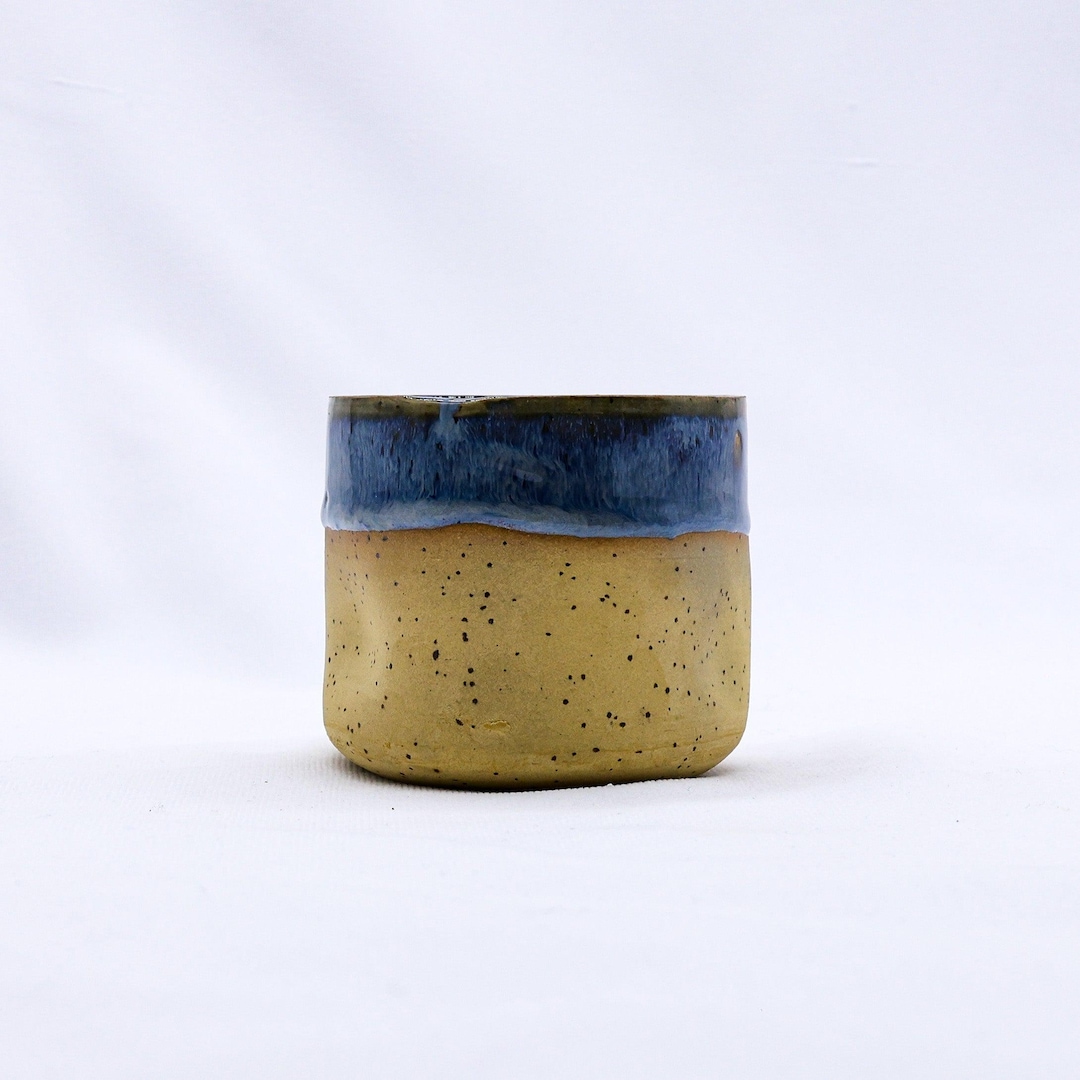 Handmade Ceramic Mug | Stoneware Ceramic Mug | 6 Oz Cappuccino Mug ...