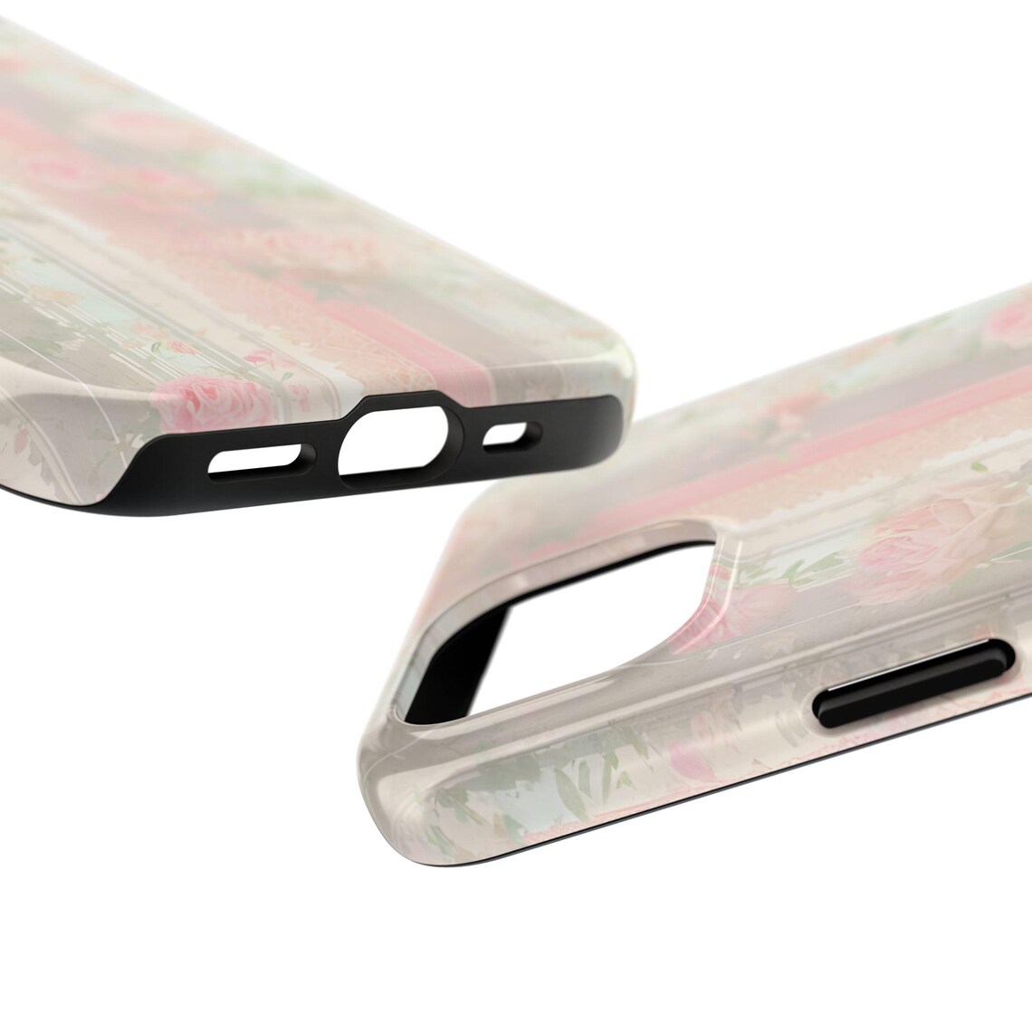 Fabulous Pink Rose iPhone Case, Shabby-chic Lace, Cute Gift for Her ...