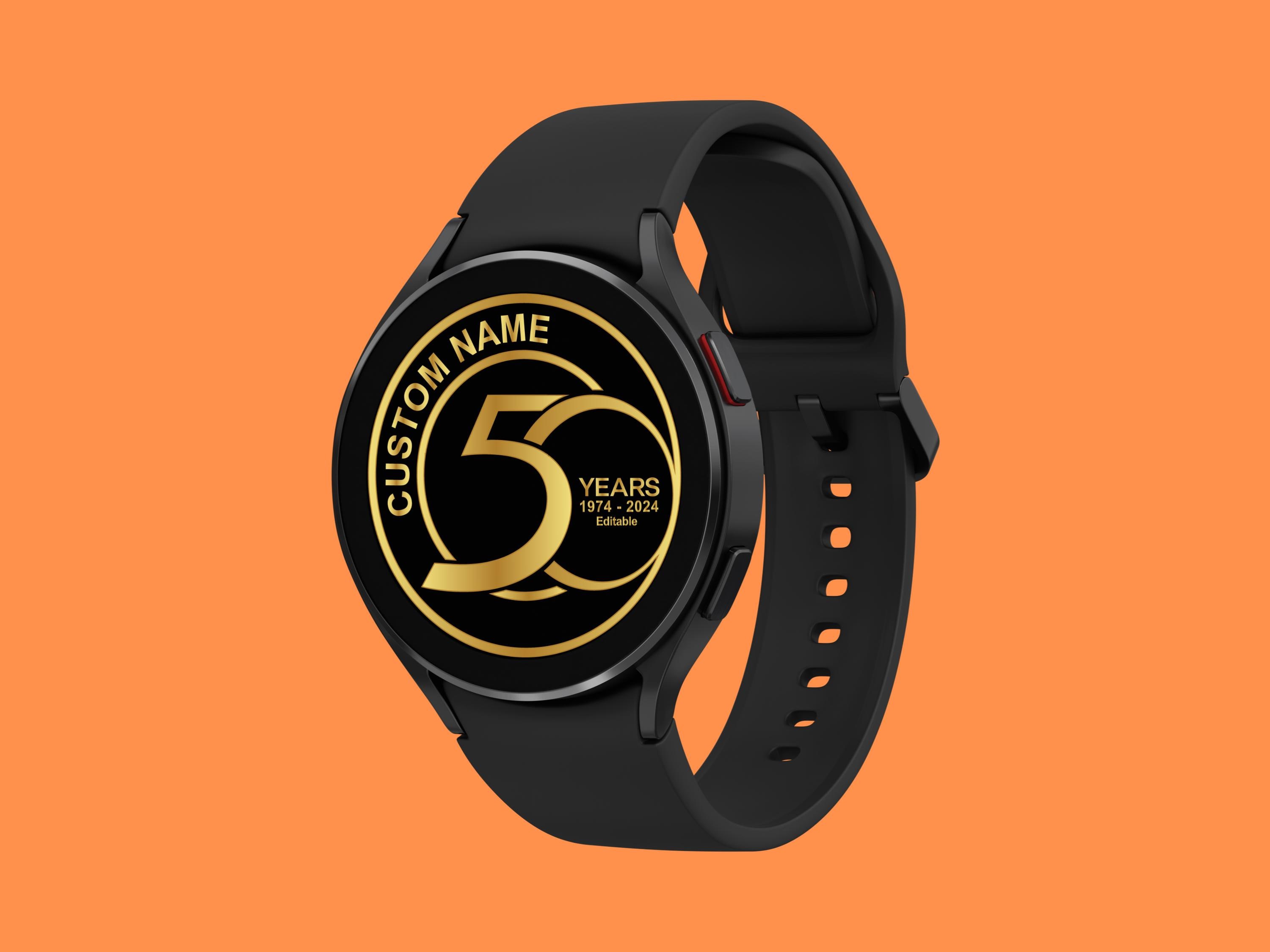 Custom 50th Years Anniversary Logo: Golden Jubilee Design (digital ...