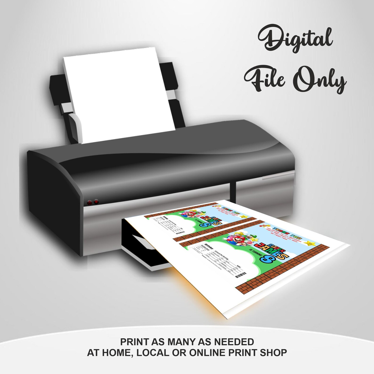 Mario Bros Party Rice Krispies Label Mario Theme Party Super Mario ...