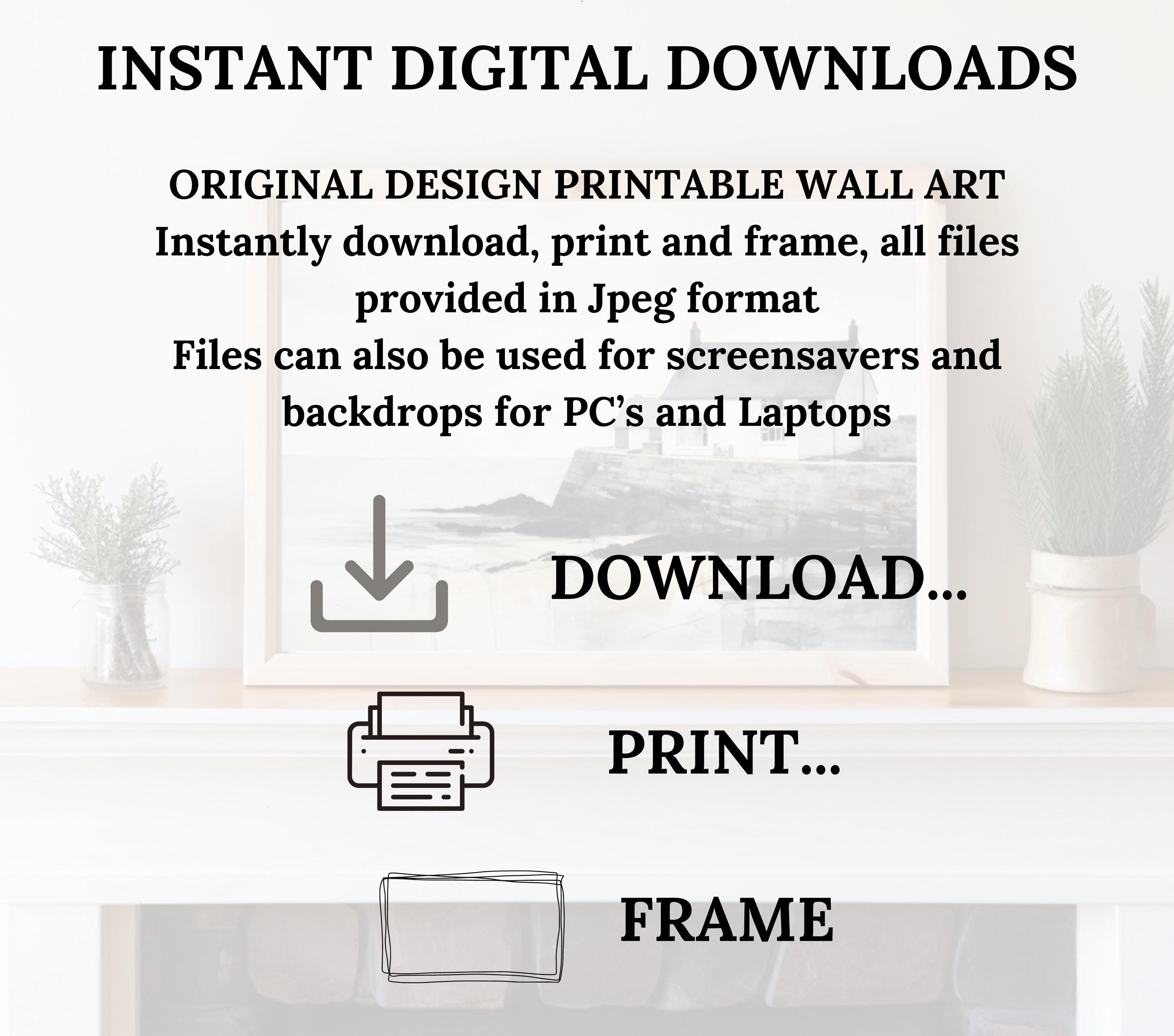 Sober Motivation Digital Wall Art | Funny Sobriety Quote Print ...