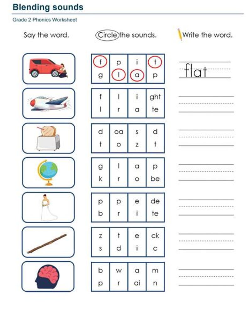 Grade 2 Printable Worksheets | Fun & Educational Activities for Kids ...
