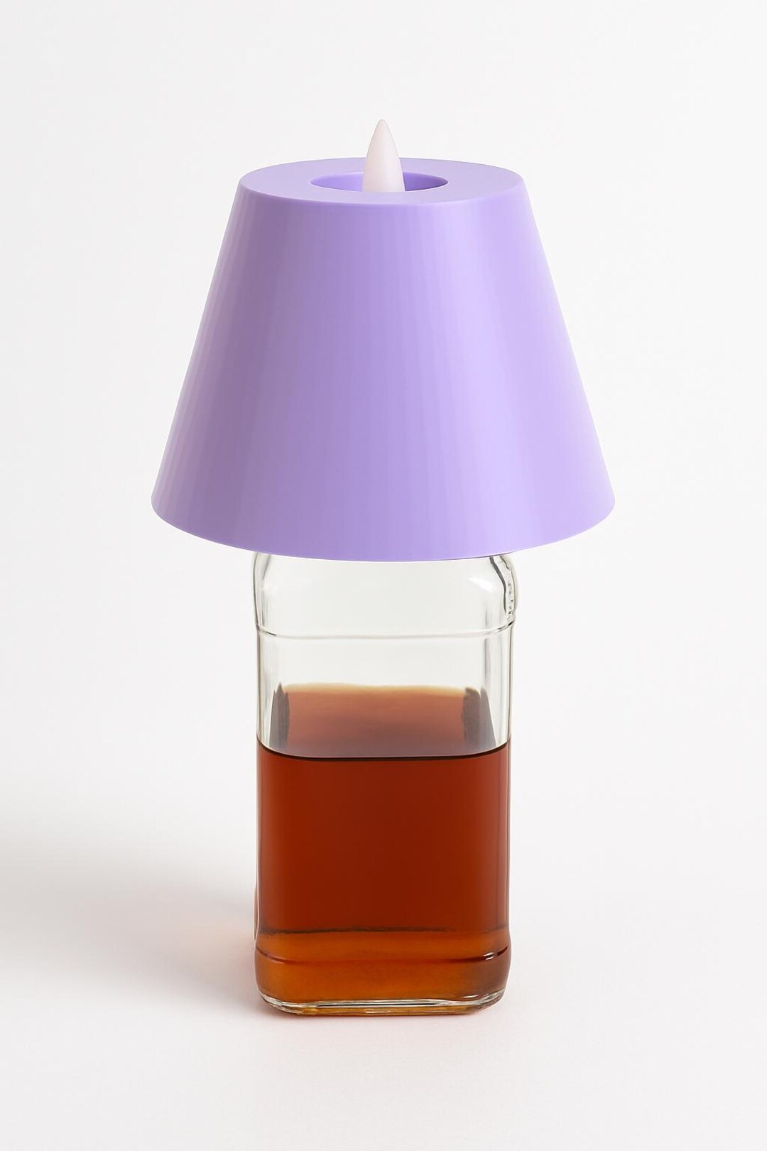 Universal Bottle Lamp Shade – Battery Operated Table Lamp Top – 3D ...