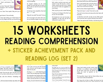 15 Reading Comprehension Worksheets First Grade Reading Worksheets ...