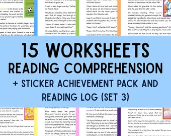 15 Reading Comprehension Worksheets First Grade Reading Worksheets ...