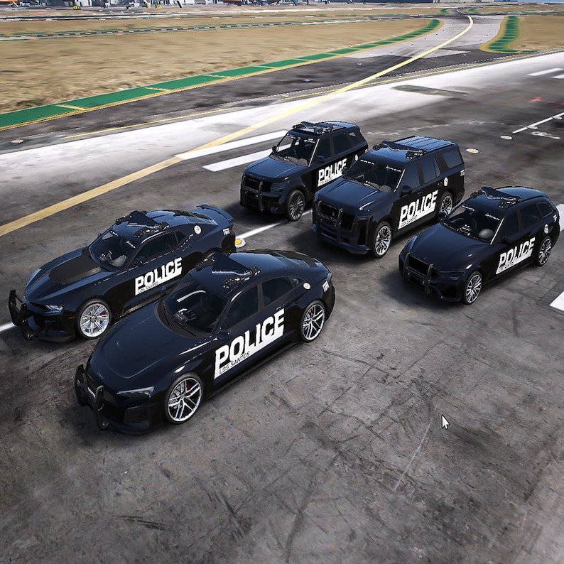 Vanilla Police Car Pack for Fivem | Lore Friendly | Debadged - Etsy ...