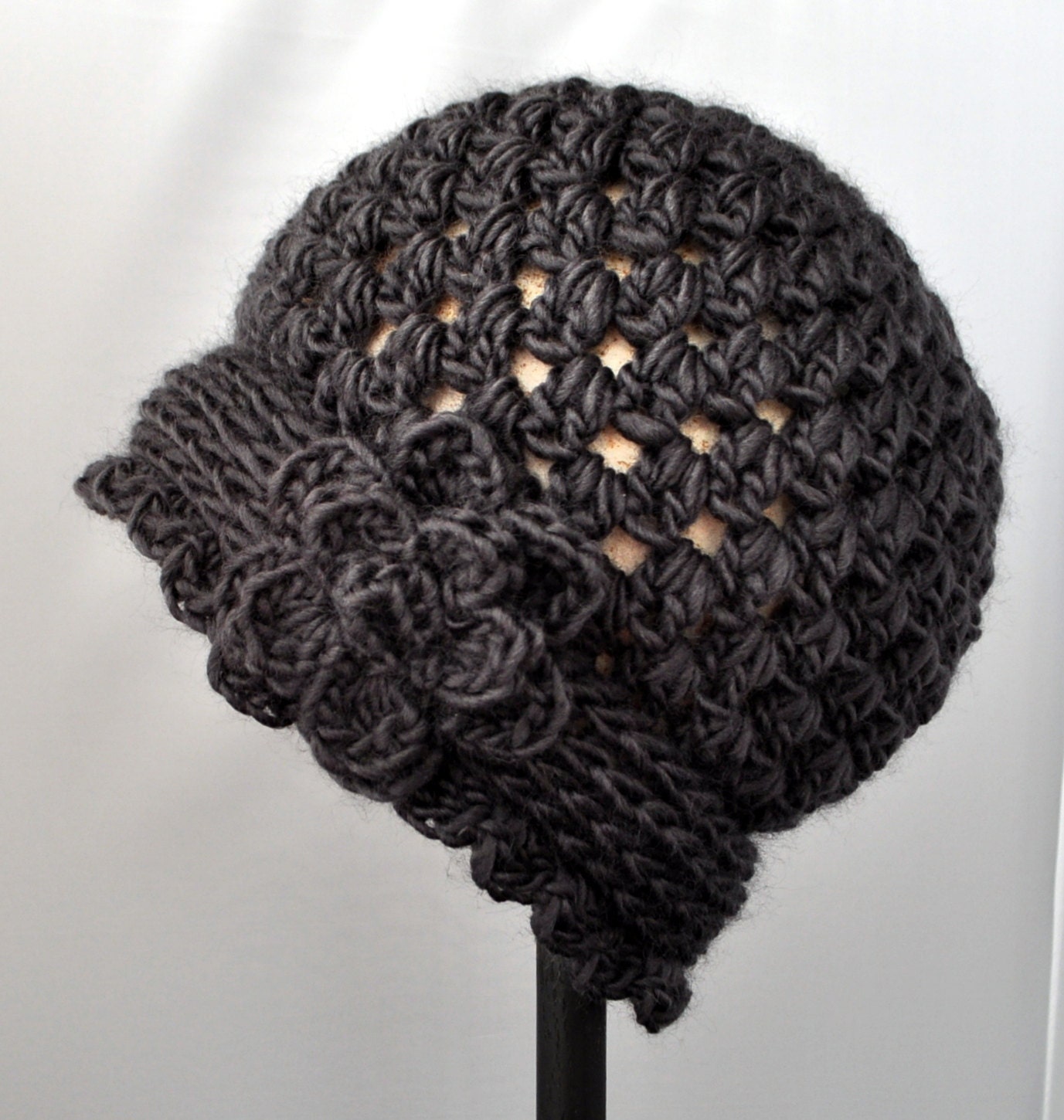 PDF PATTERN - Vintage Flowered Cloche - Etsy