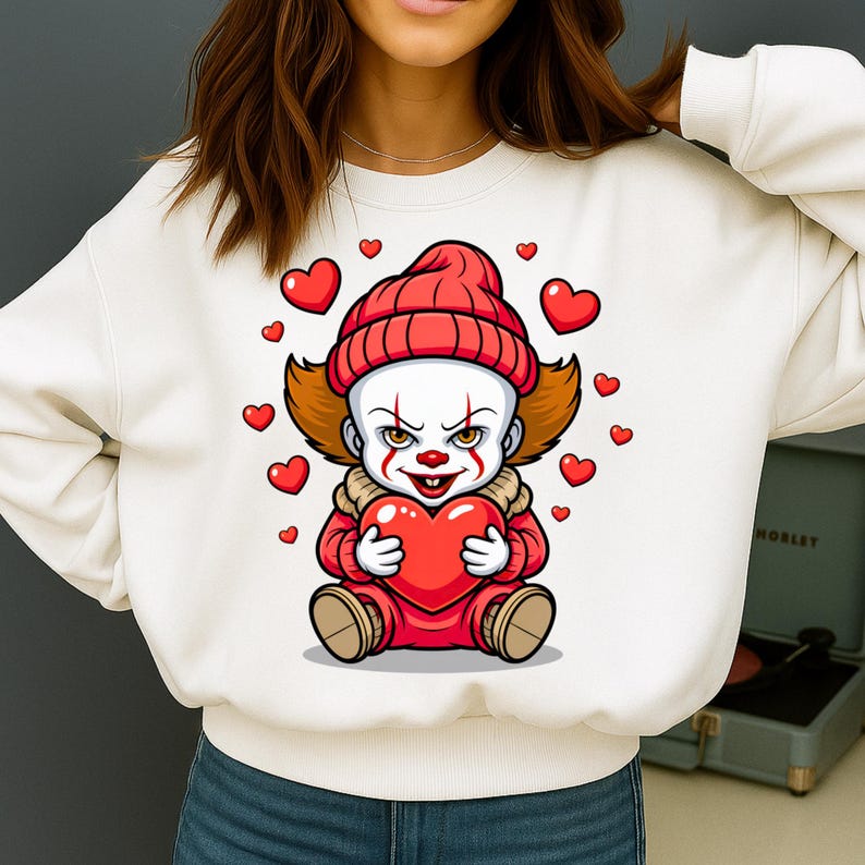 Scary Valentine PNG, Retro Valentine Png, Horror Valentine Png, Funny ...