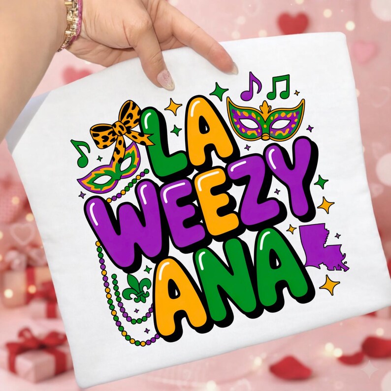 La Weezy Ana Mardi Gras PNG, Funny Carnival Art (digital Download) - Etsy