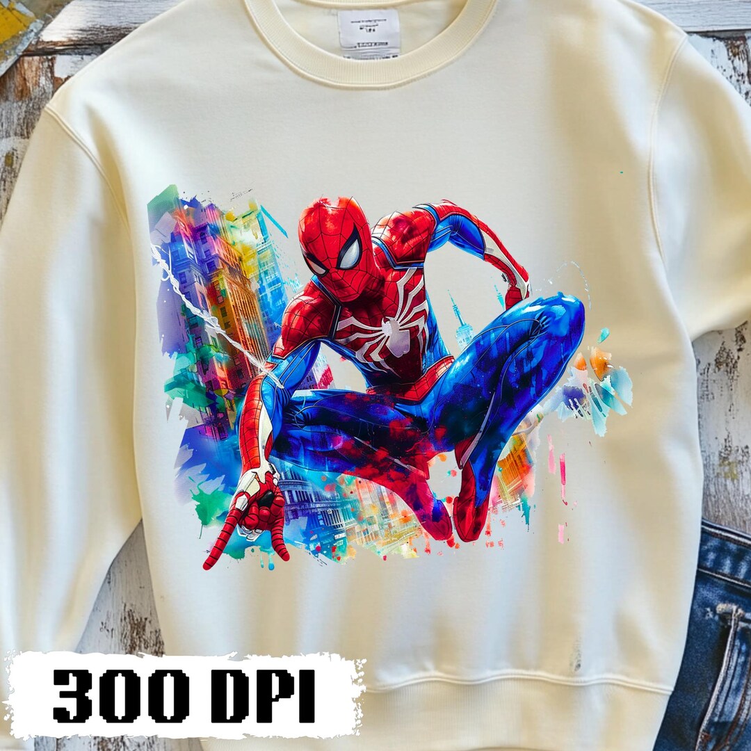 Watercolor Superhero Clipart, Splash Art PNG (digital Download) - Etsy UK