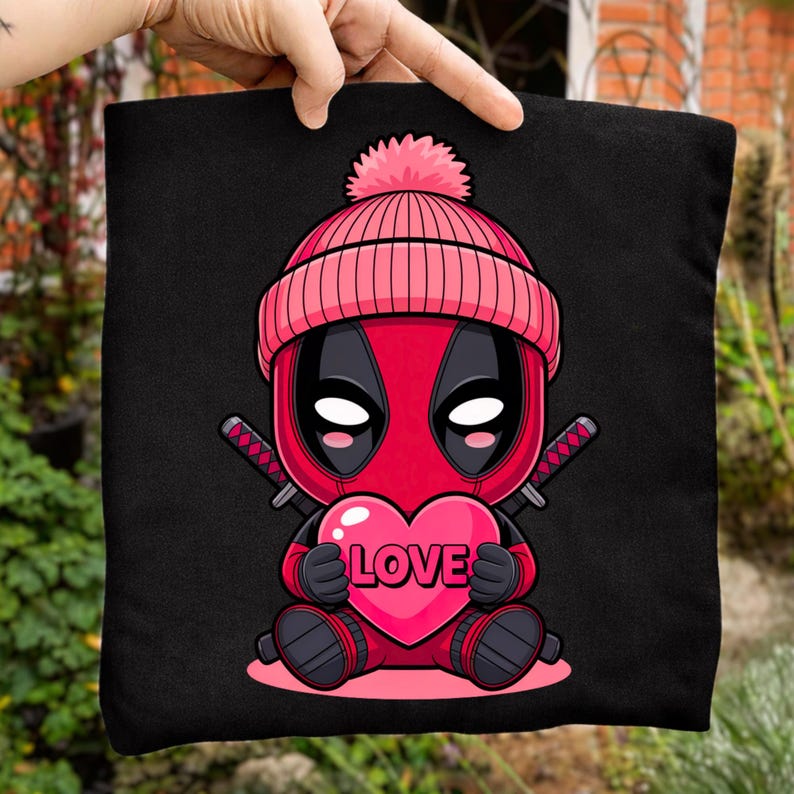 PNG de superhéroe para San Valentín, clipart divertido de superhéroes ...