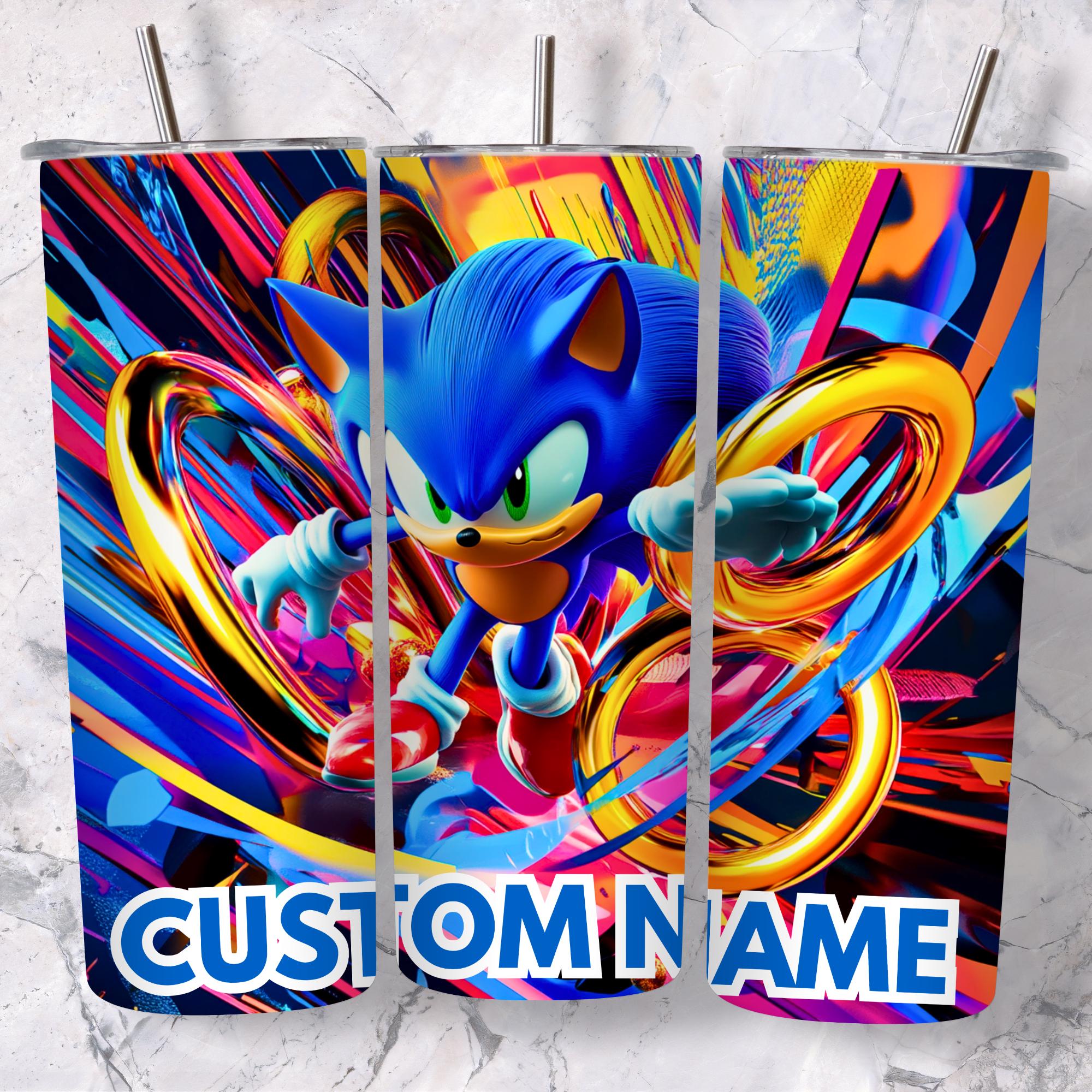 Hero Video Game Tumbler Wrap: Speedster Design (20 Oz PNG File Digital ...