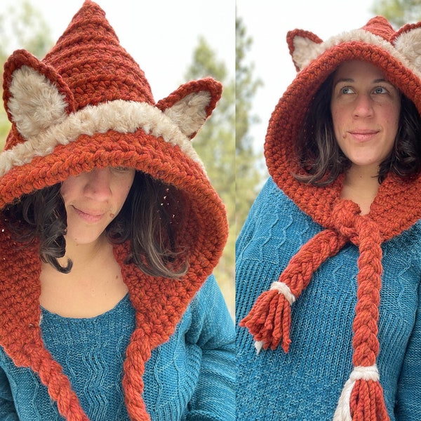 Crochet Fox - Etsy
