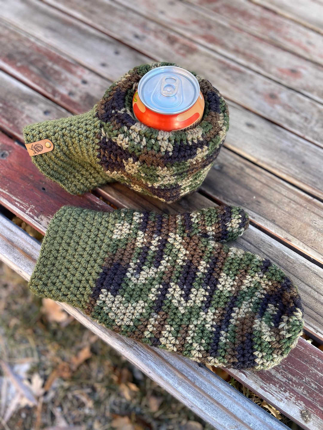The Original Beer Mitten, Updated Pattern Includes Matching Mitten! - Etsy
