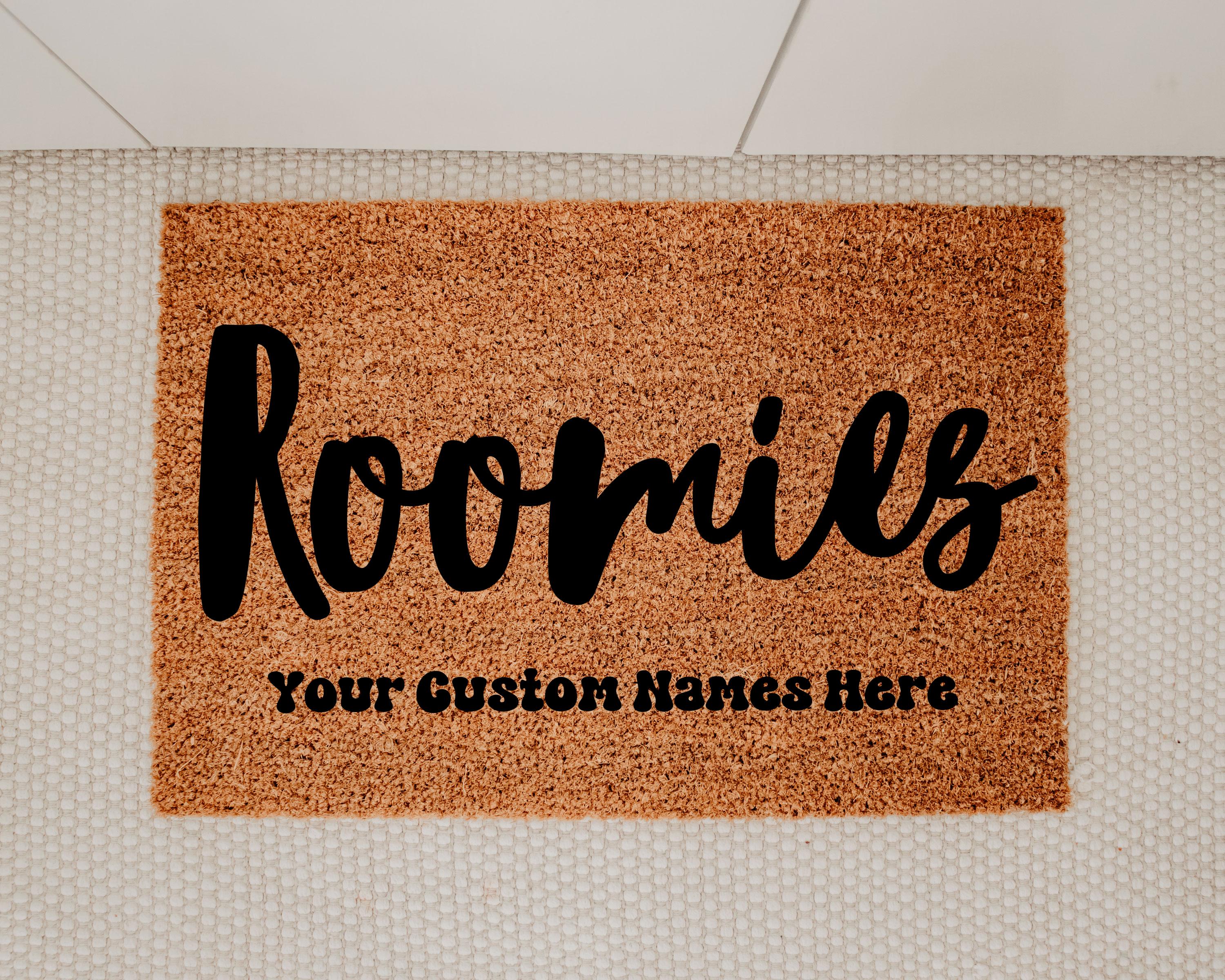 New College Student Gift | Dorm Roomie Doormat | Welcome Mat for Dorm ...